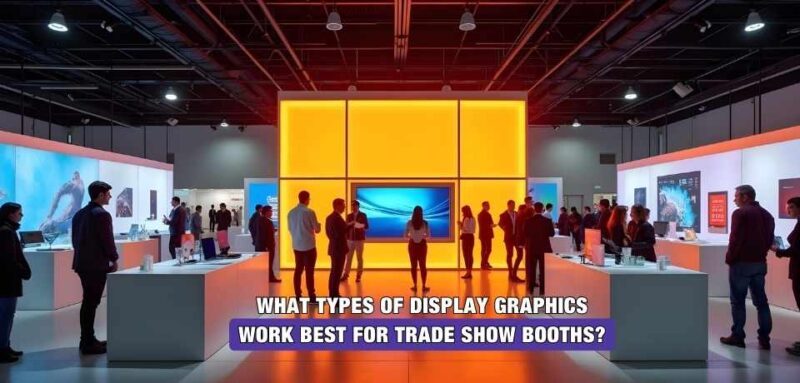 What Types of Display Graphics Work Best for Trade Show Booths?